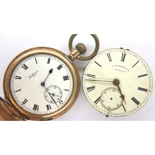William Thompson of Liverpool; a fusee driven pocket watch m... | Barnebys
