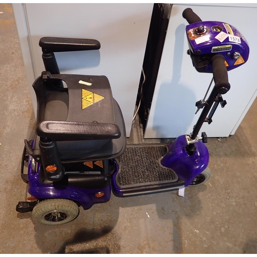 Shoprider whisper mobility scooter with keys and battery, la... | Barnebys