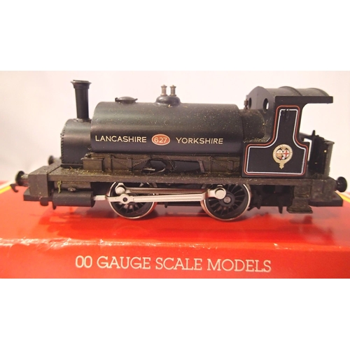 Hornby R150, saddle tank, 0.4.0 Lanc and Yorks railway, Blac... | Barnebys