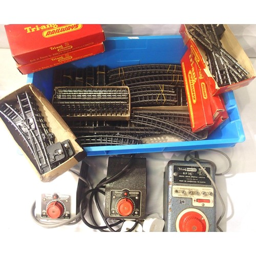 Quantity of Triang series 3 track and points, comprising of 140 short ...