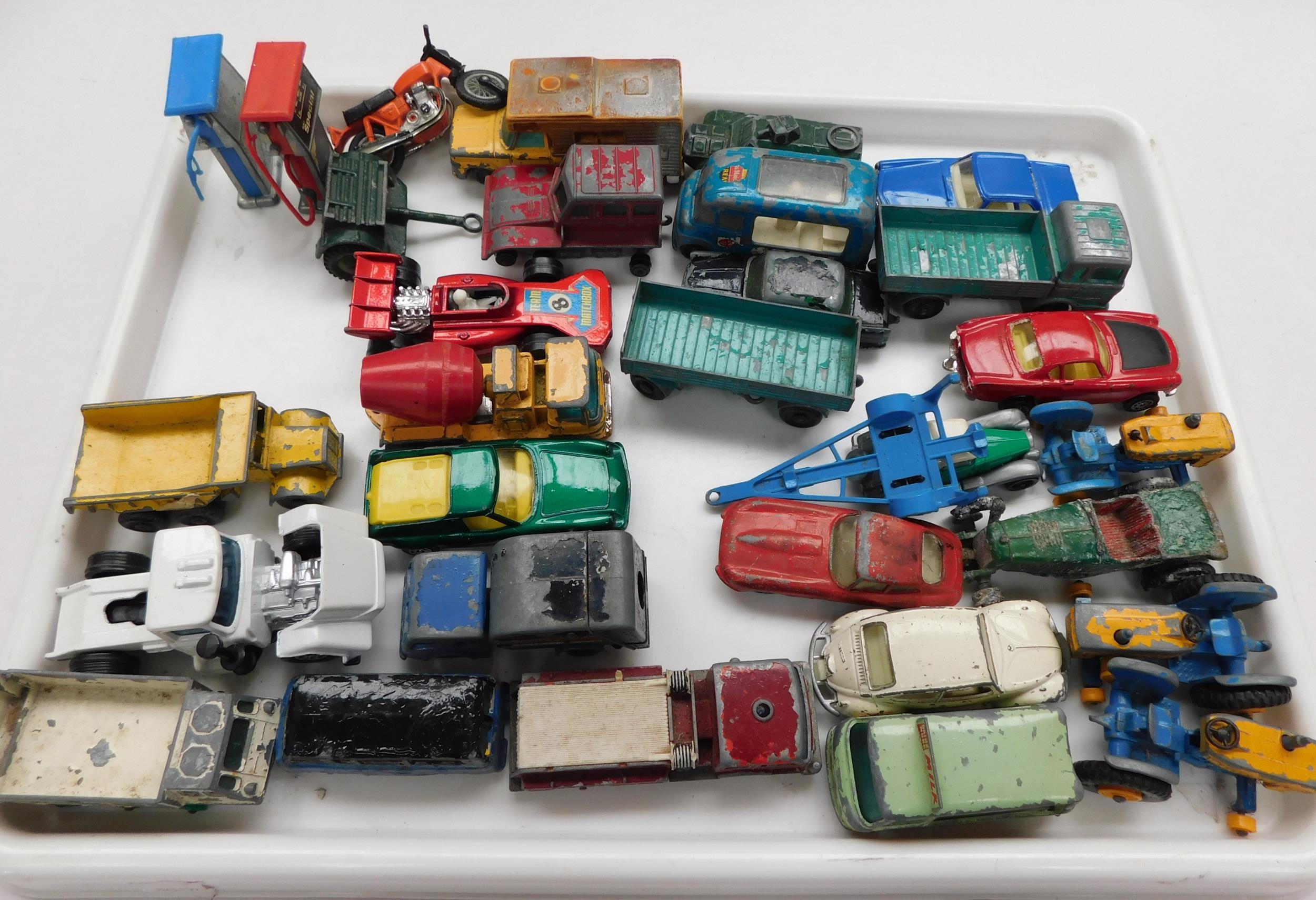 Mixed diecast vehicles
