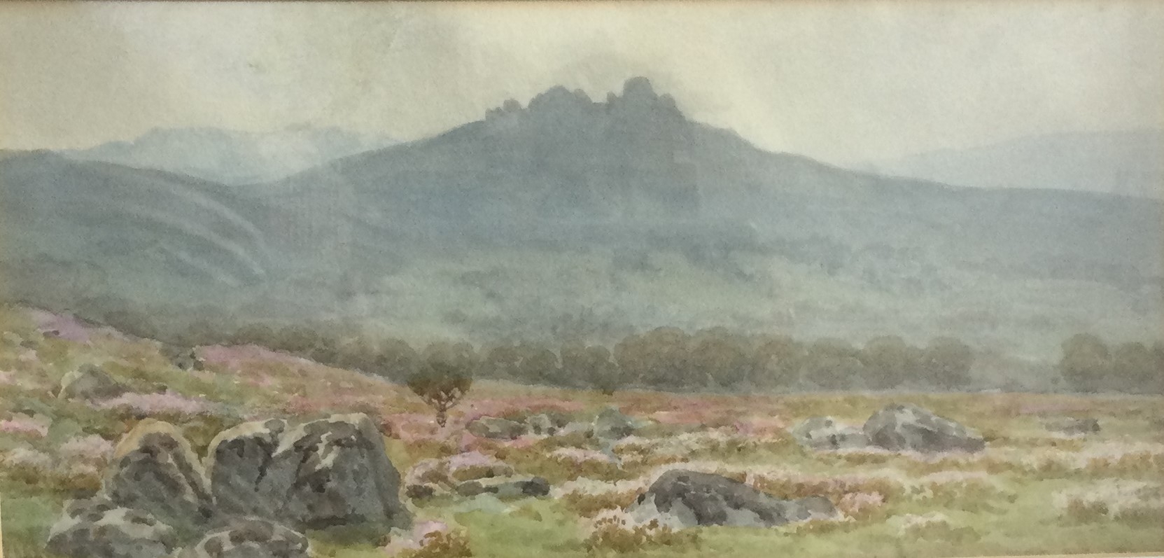 WILLIAM SIDNEY MORRISH: (British 1844 - 1917): A gilt framed and ...