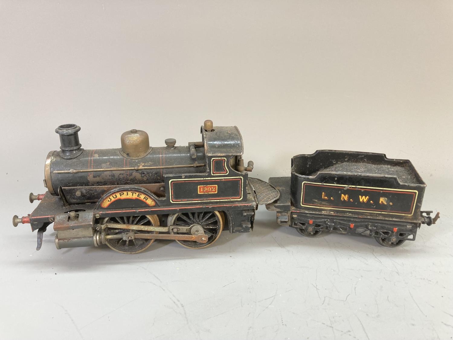 An early 20th century Bing live steam O gauge 0-4-0 Jupiter 1902 ...