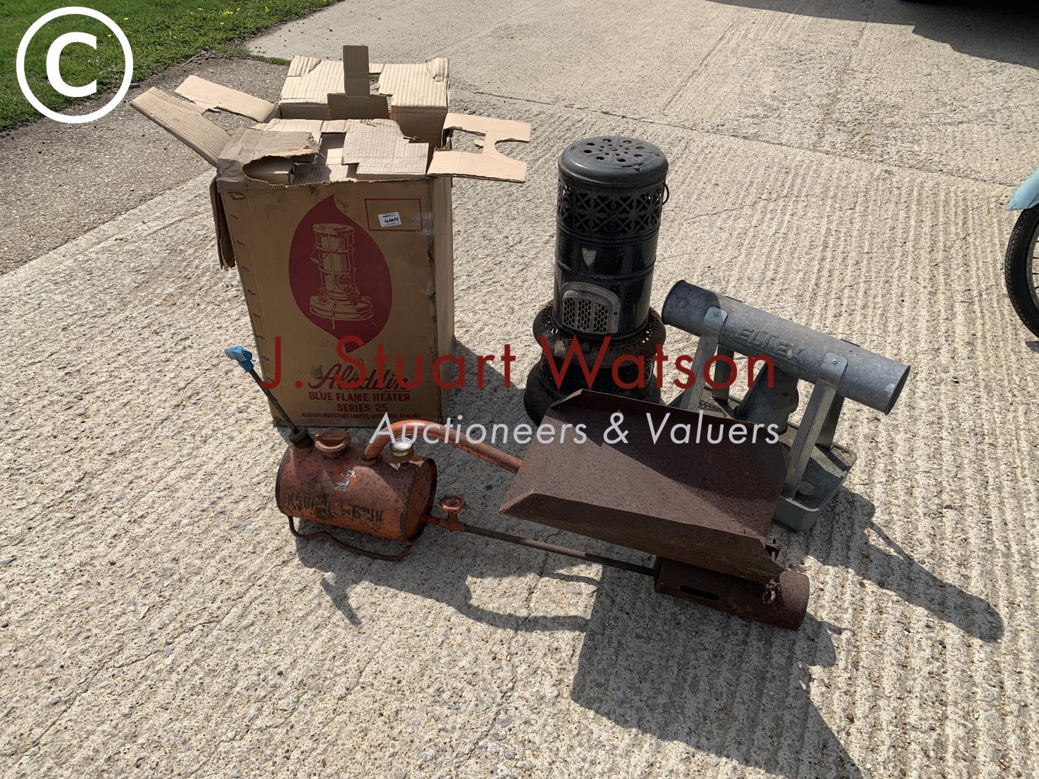 New and boxed Aladdin oil stove, vintage Valor oil stove, Eltex heater ...
