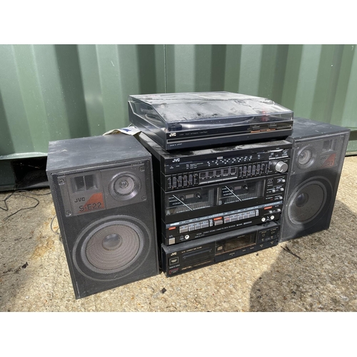 A JVC stereo set up