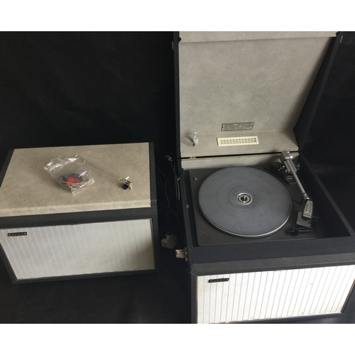 HACKER 1960’s RECORD PLAYER & SPEAKER. Single play version w... | Barnebys