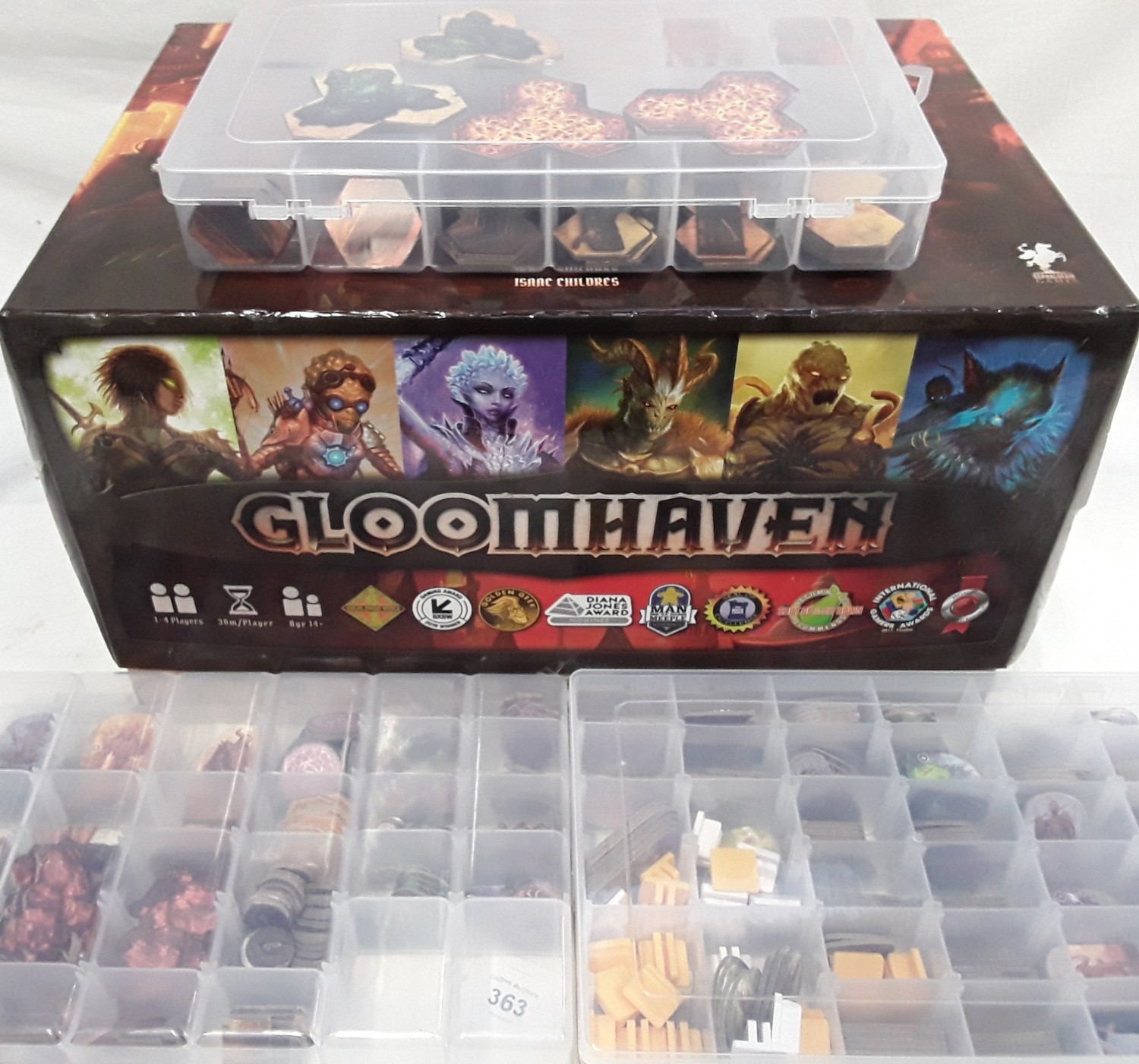 Gloomhaven board game. Box not checked - auctions & price archive