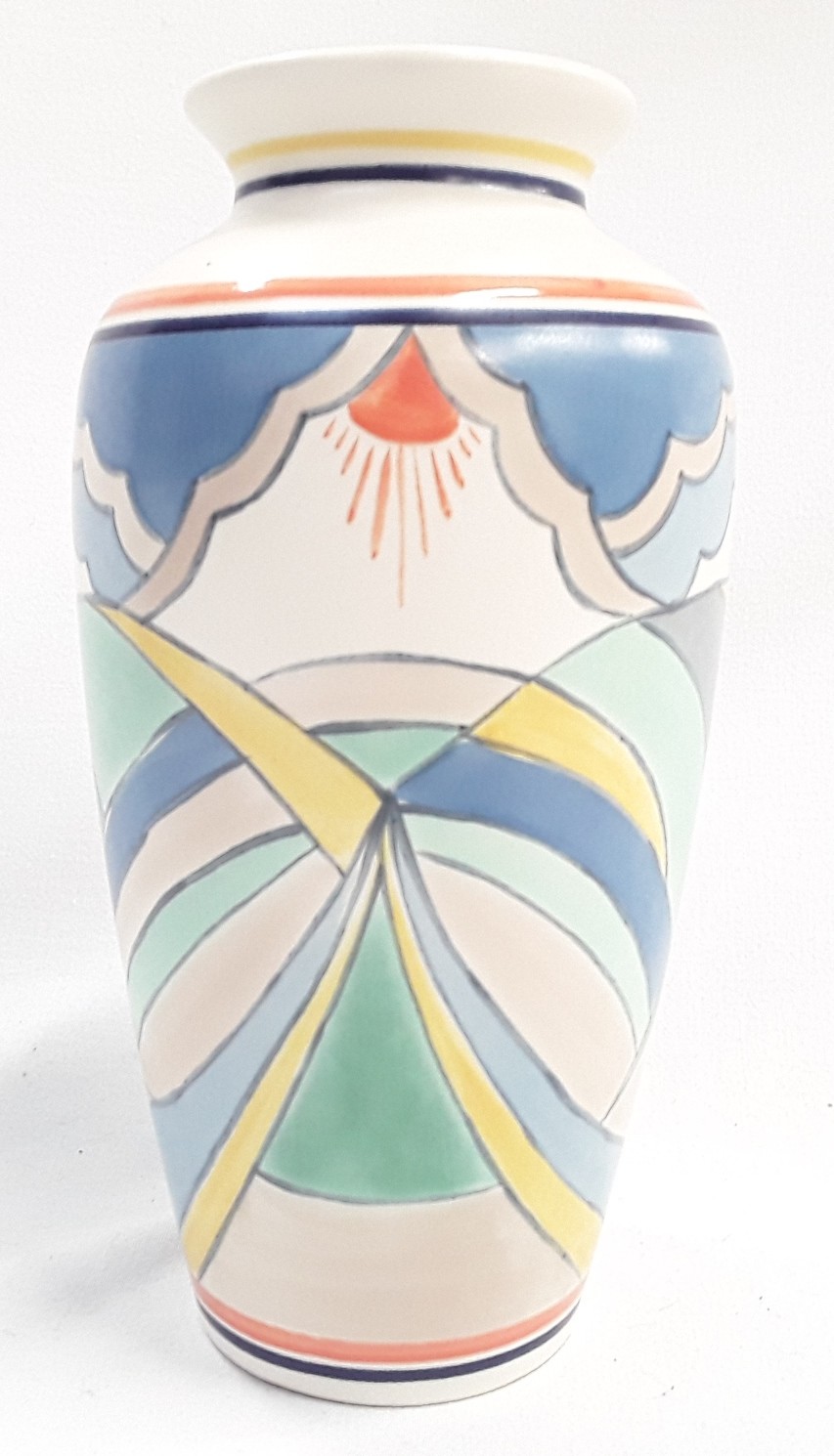 Poole Pottery Corfe Castle vase from the - auctions & price archive