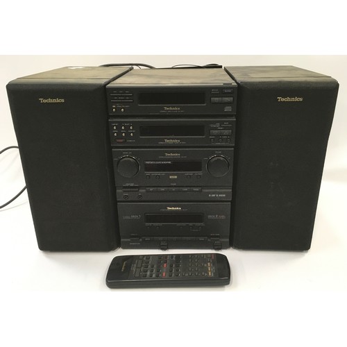 Technics Hi-Fi Stacking system with speakers to include CD, ... | Barnebys