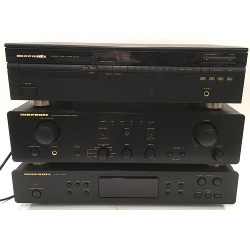 Marantz separates. Tuner St4000, Amp pm4000 and Cd player Cd... | Barnebys