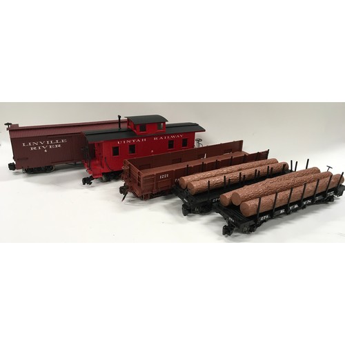 Bachmann G Scale rolling stock to include Box Car, Caboose a... | Barnebys