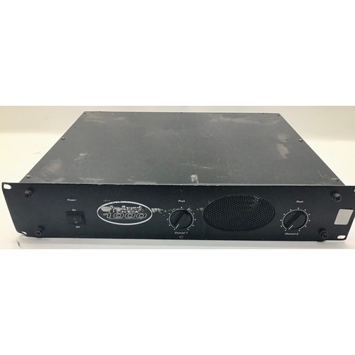 PRO SOUND 1000 AMPLIFIER. This is a Black 2 Channel Rack Mou... | Barnebys