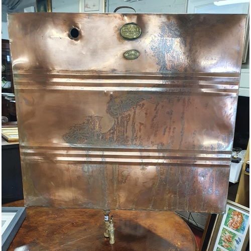A very rare 19th Century Irish Copper hot water Tank. The Improved ...