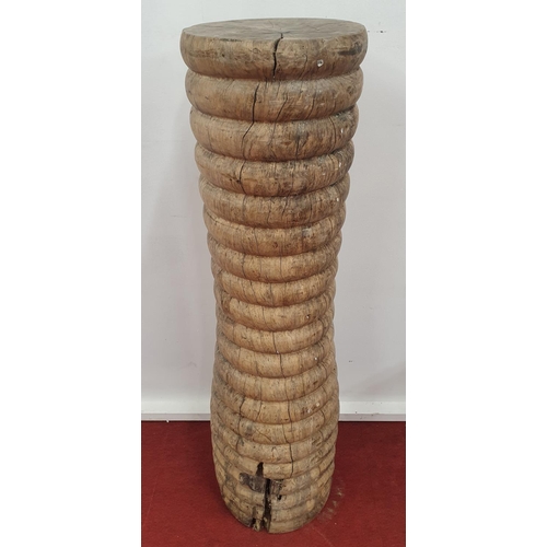 Great Hall Kattegat, Viking Pillar. 27D x 107H cms approx. | Barnebys