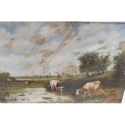 In the manner of Thomas Sydney Cooper, a 19th Century Oil on... | Barnebys