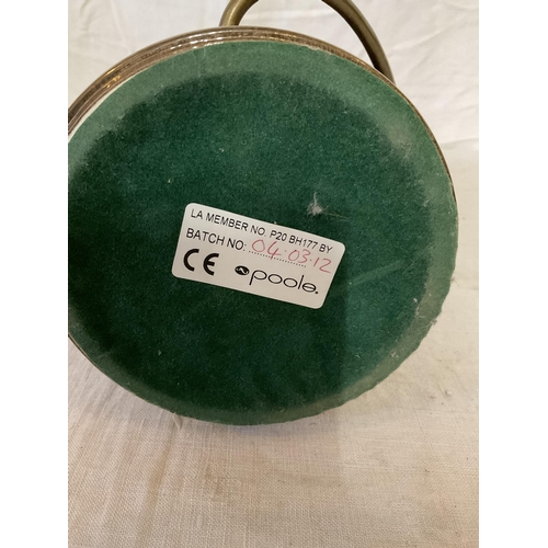 POOLE POTTERY LAMP BASE