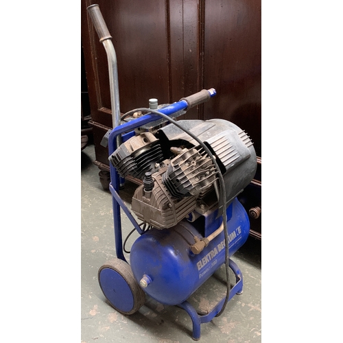 An Elektra Beckum Power 380 petrol air compressor; together ... | Barnebys