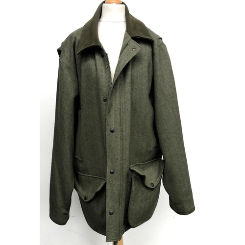 A Ratcatcher tweed shooting coat, little wear, gore tex line... | Barnebys