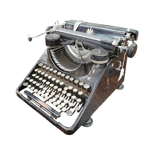 1950's Bar Lock typewriter { 25cm H x 40 cm W x36 cm D }... | Barnebys