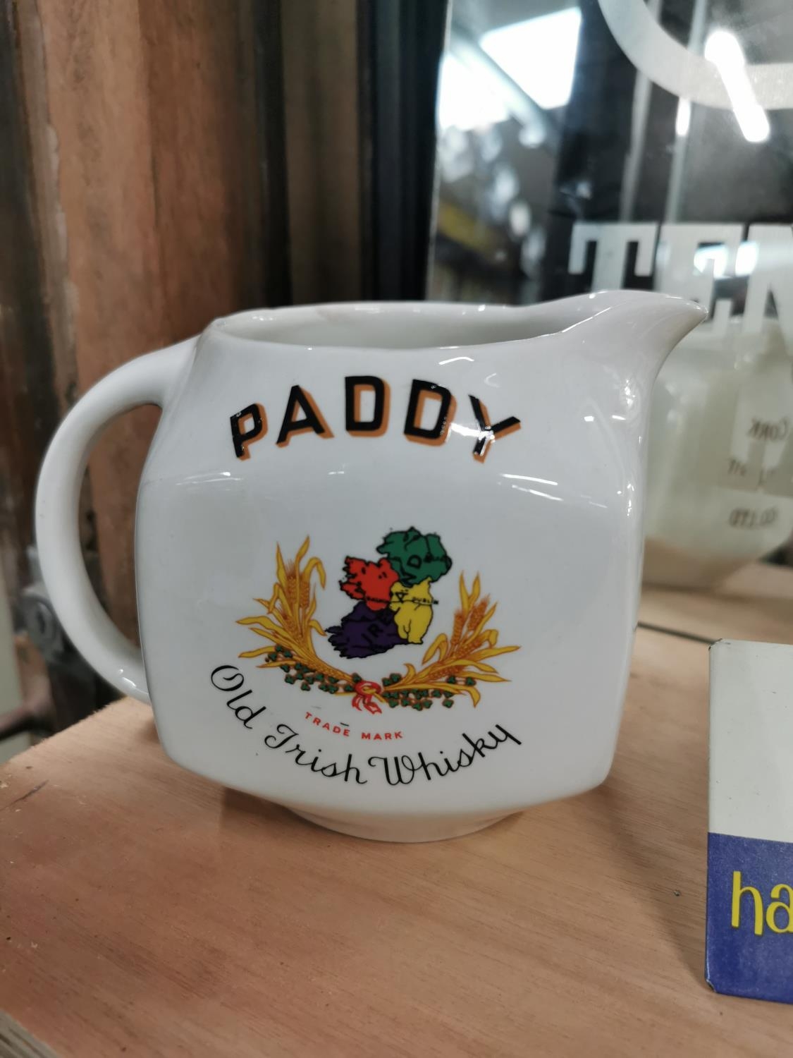 Paddy Old Irish Whiskey Arklow Pottery - auctions & price archive