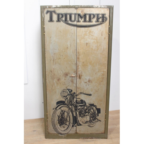Industrial Triumph Cabinet with shelving. {181 cm H x 89 cm ... | Barnebys