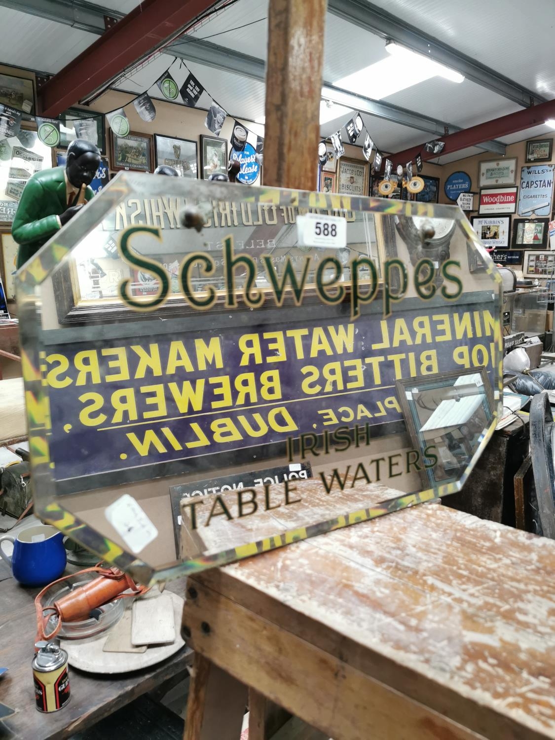 Schweppes Irish Table Water advertising - auctions & price archive