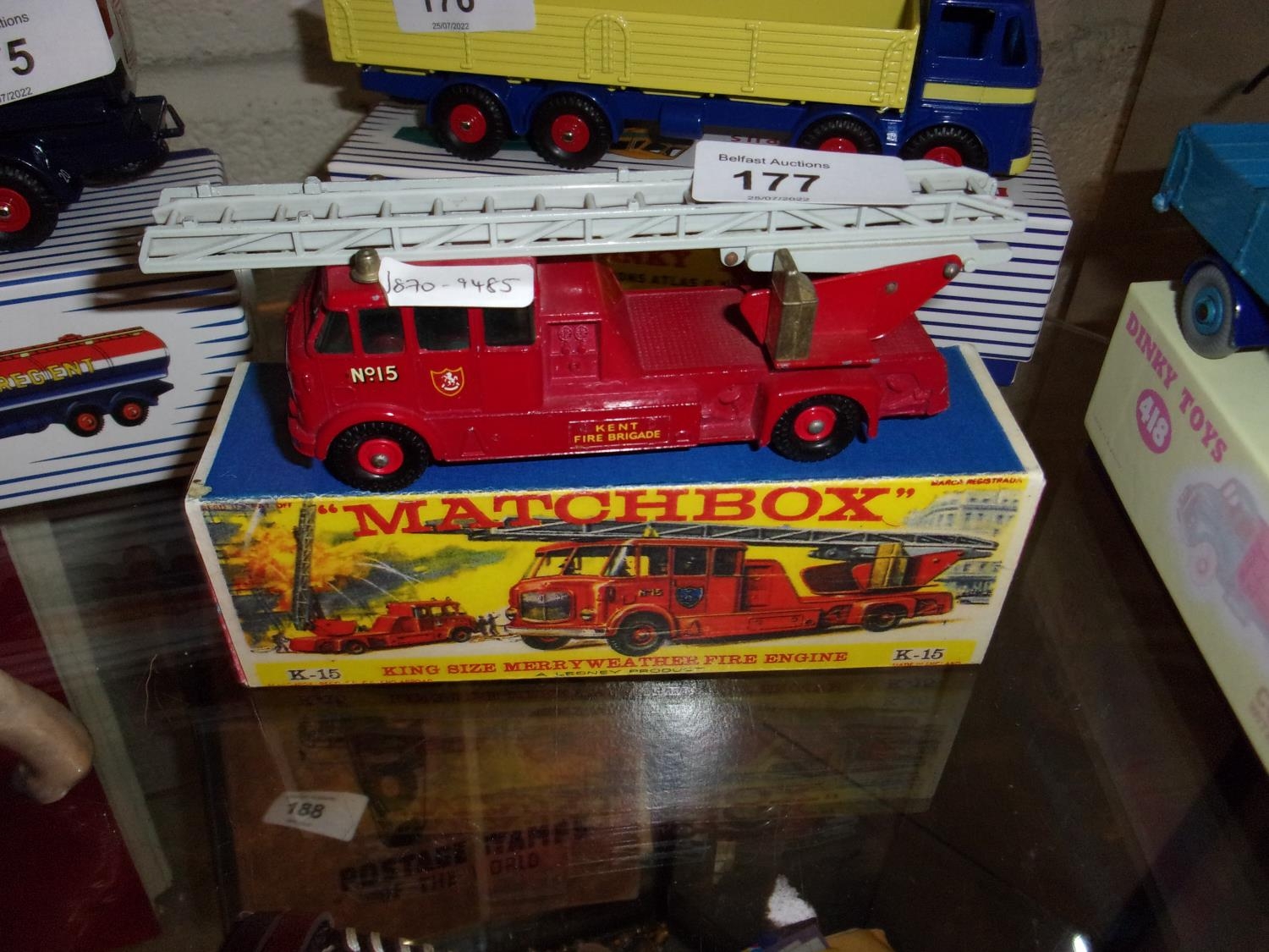 MATCHBOX FIRE ENGINE