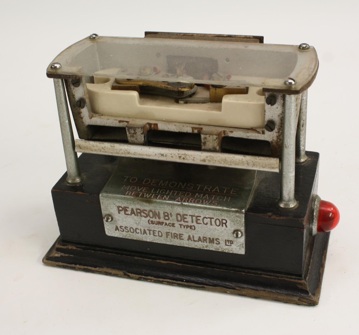 Firefighting - a demonstration desk model, of a Pearson B1 Detector ...