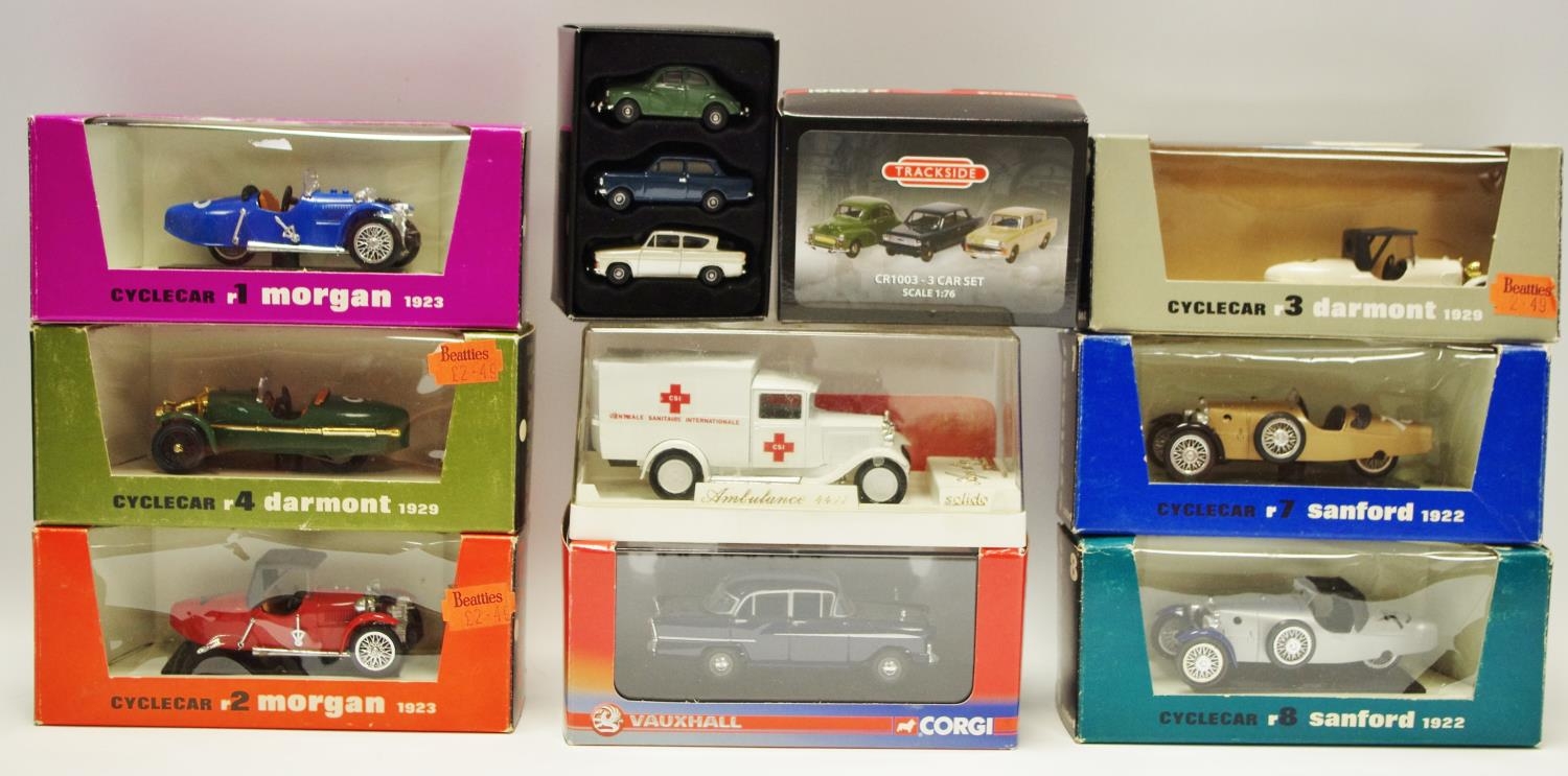 Brumm Serie Revival 1:43 scale cyclecar models including R1 1923 Morgan ...