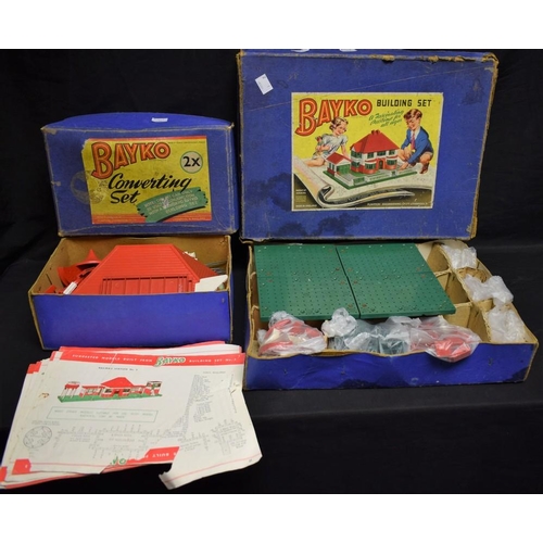 Toys and Juvenalia - Bayko building set No 2; another converting set 2X ...