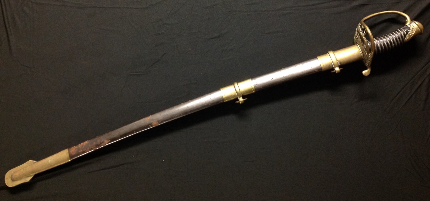 REPRODUCTION American Civil War Confederate Officers Sword ...