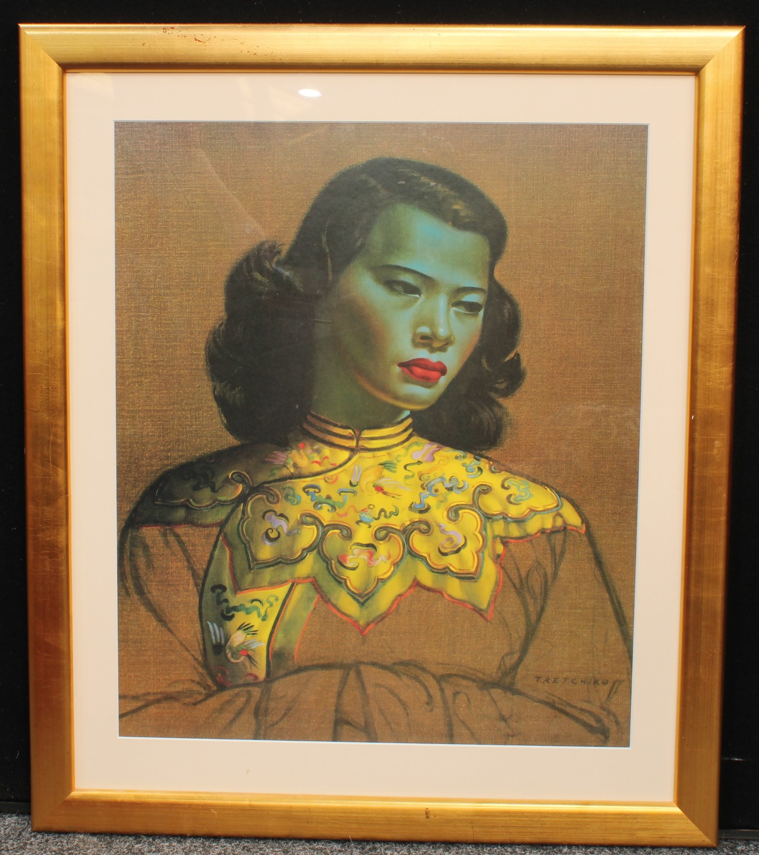 Vladimir Tretchikoff, after, Chinese Girl, print, 60cm x 50cm ...