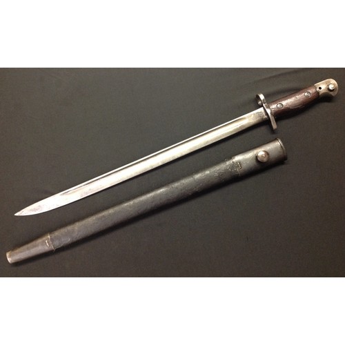 WW2 British Lanchester SMG Bayonet based upon the 1907 patte... | Barnebys