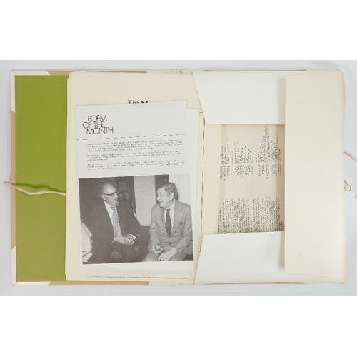 1975 Poem of the month club portfolio: Containing 48 printed... | Barnebys