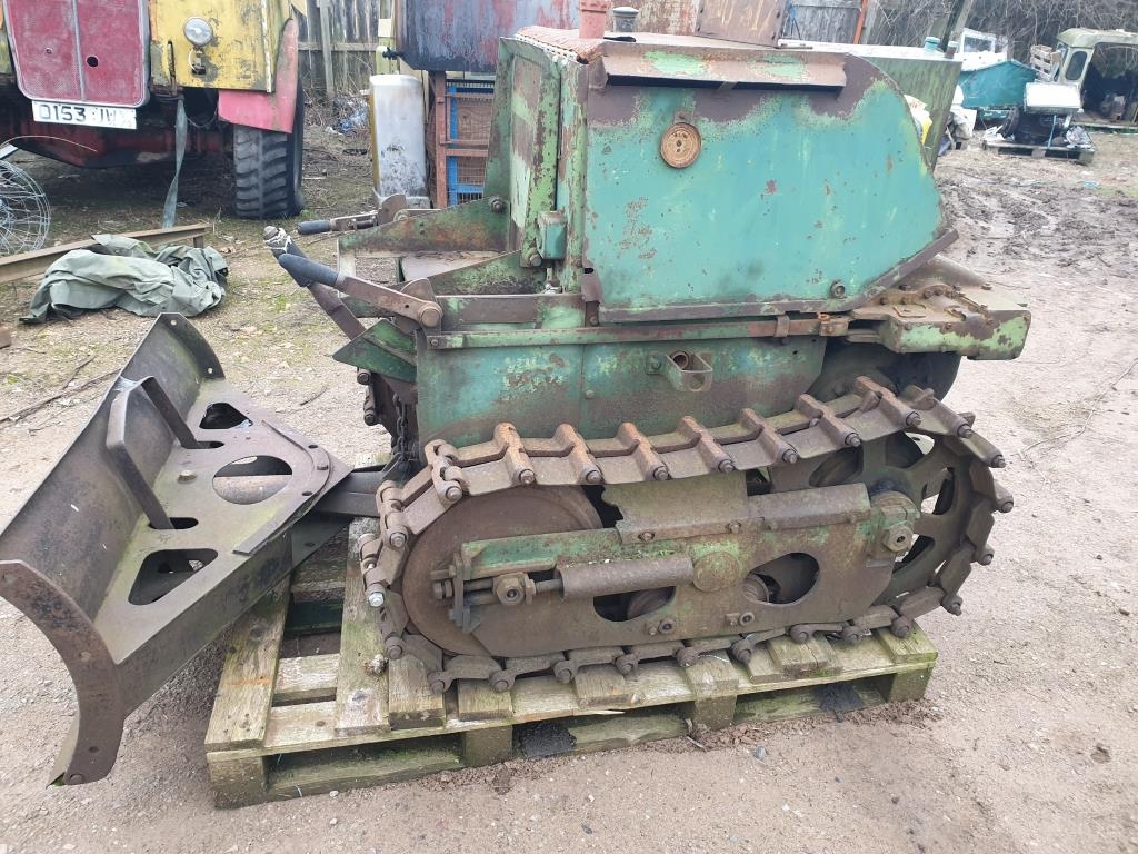 Aveling Barford calf dozer. 1951. Dorman IAB petrol engine, original ...