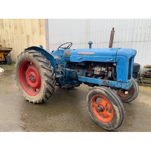 Fordson Super Major tractor. 1961. Supplied by Curtis & Horn of Oxford ...