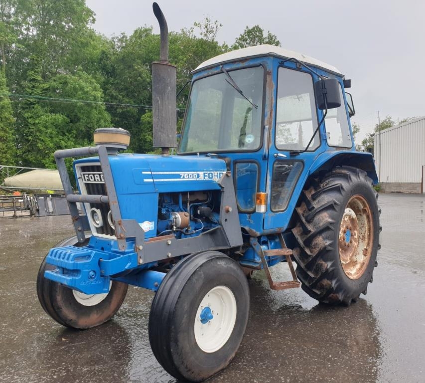 Ford 7600 tractor. 1978. Original tractor, good tyres. GWO with loader ...