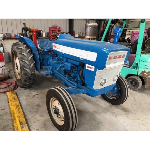 Ford 3000 Super Dexta tractor. 1966