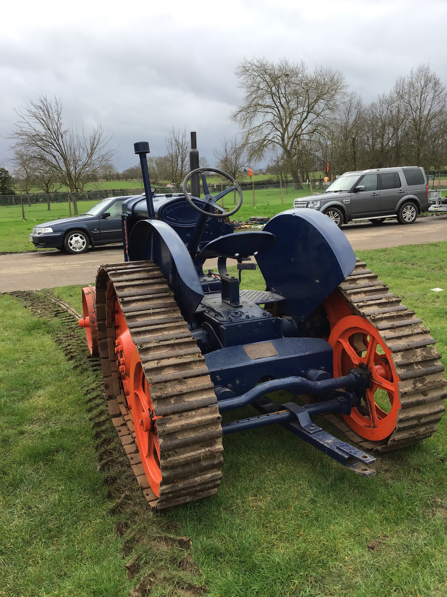 Fordson E27N half track tractor, restored