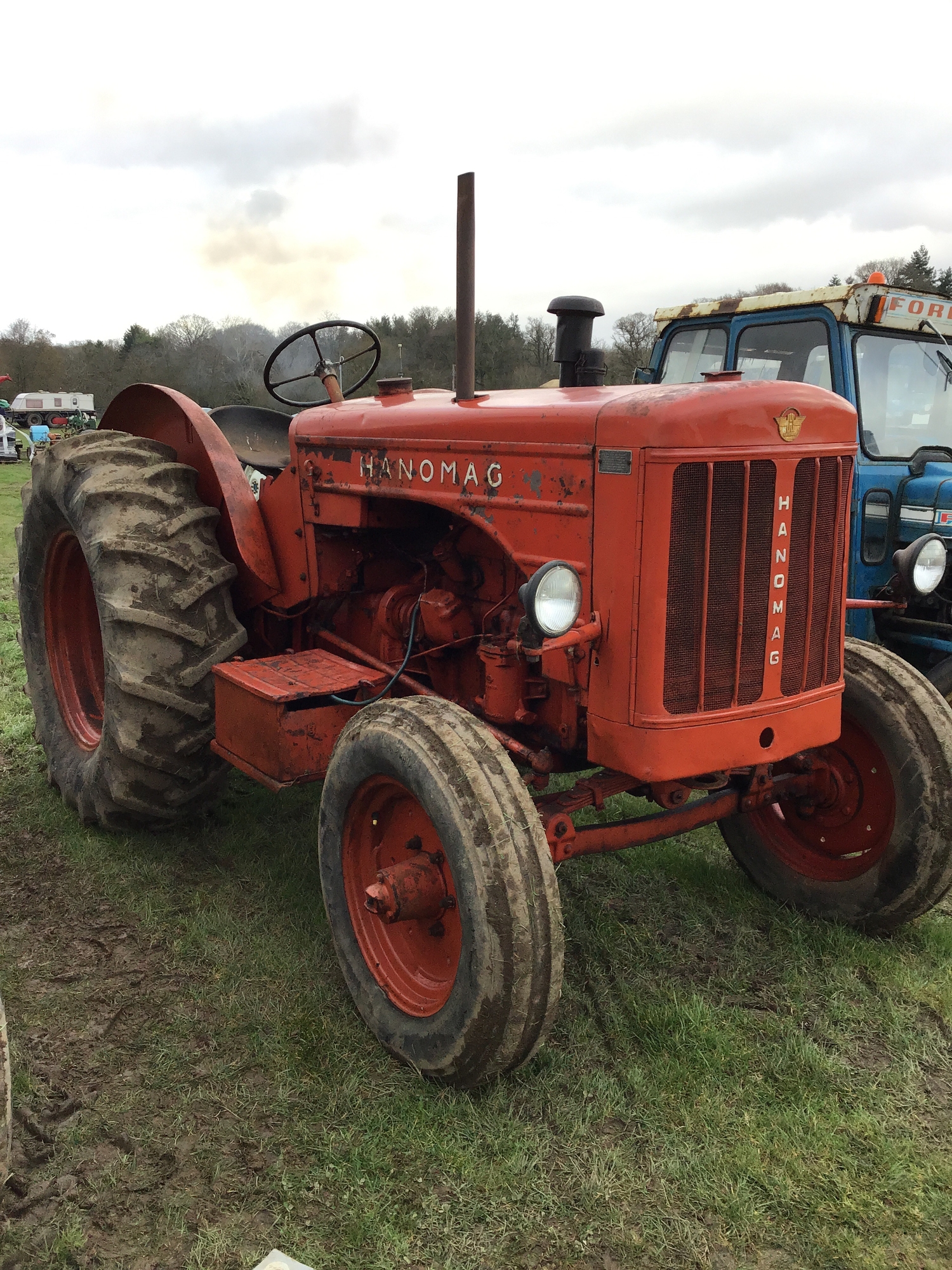 Hanomag RS45 tractor. 1960. Nice tidy tractor. From a local collection.