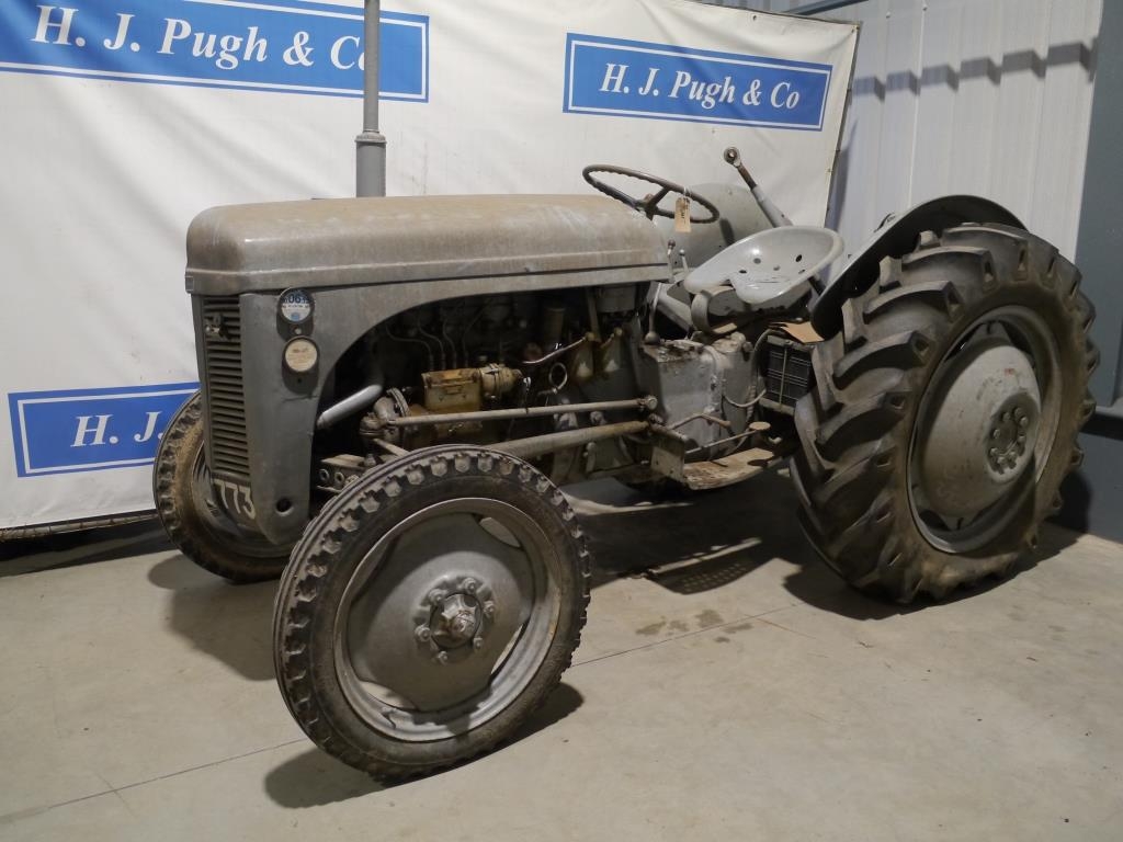 Ferguson T20 Diesel Tractor. 1954. Starts and Runs. Used regularly in ...
