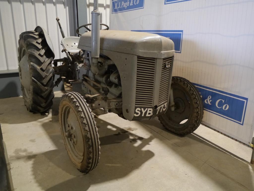 Ferguson T20 Diesel Tractor. 1954. Starts and Runs. Used regularly in ...