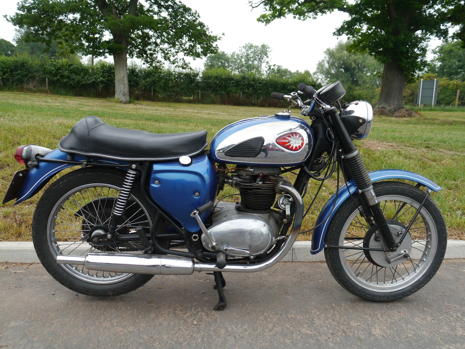 BSA A65 Thunderbolt motorcycle. 1966. Starts and runs well. Its been on ...
