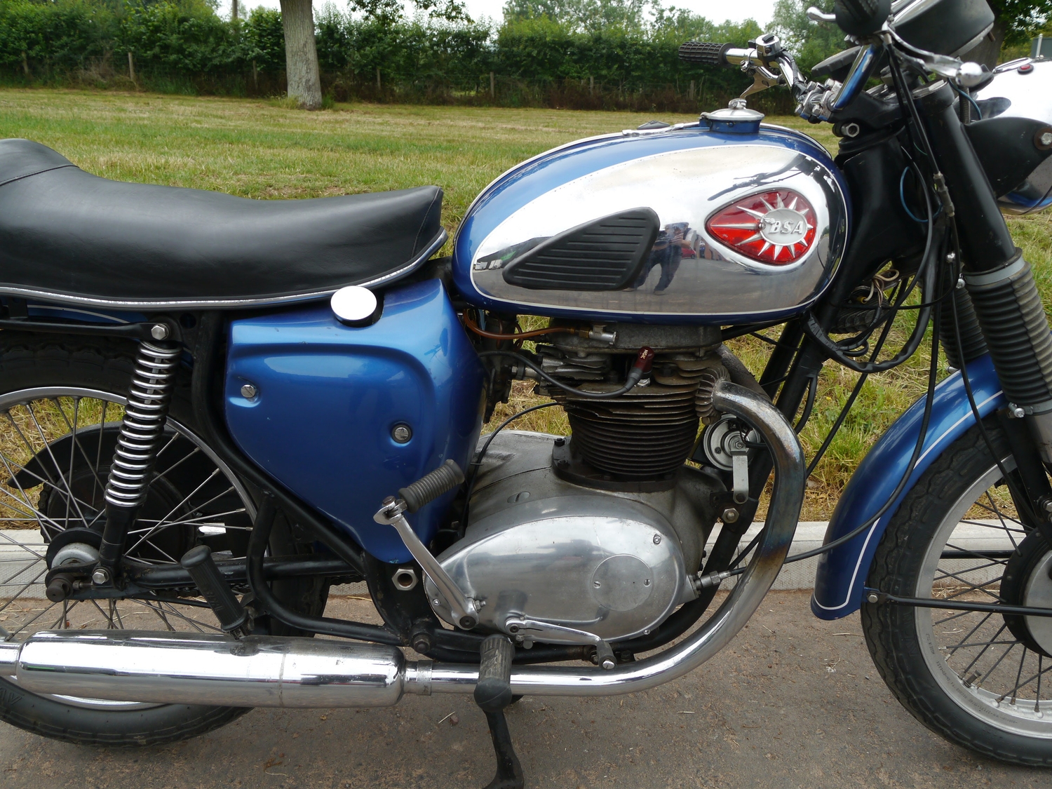 BSA A65 Thunderbolt motorcycle. 1966. Starts and runs well. Its been on ...