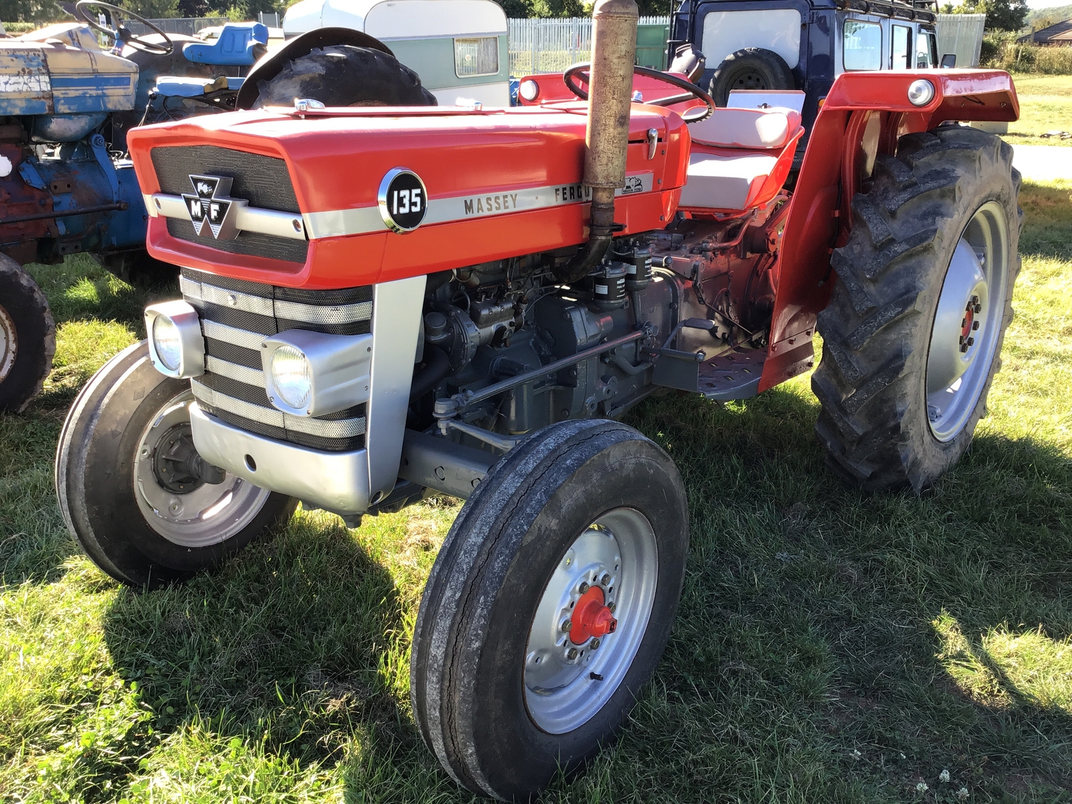 Massey Ferguson 135 tractor. 1971. Recent restoration. Runs well. No docs