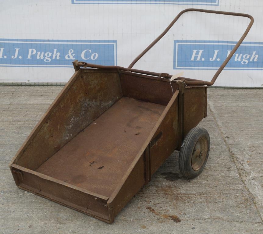 Ferguson transport box with barrow conversion SN. 14589. Type J-E-A20