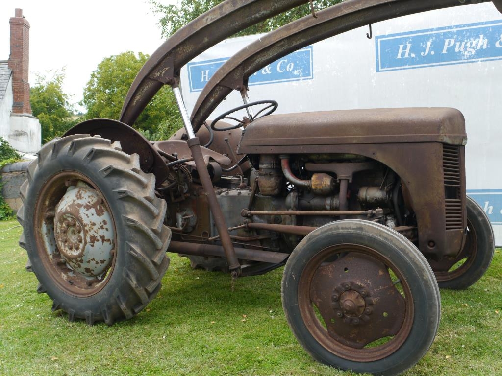 Ferguson TEF diesel tractor. 1954. SN. TEF389223. Runs and drives well ...