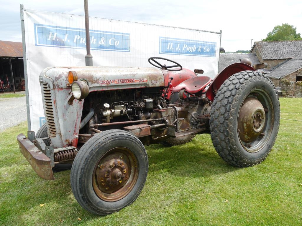 Massey Ferguson FE35 tractor. 1958. SN.SDF866669. Ex Coucil tractor ...