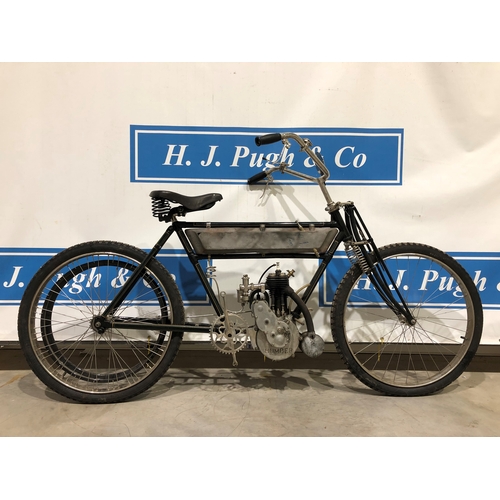 An extremely rare 1910 Humber 200cc four stroke lightweight with ...