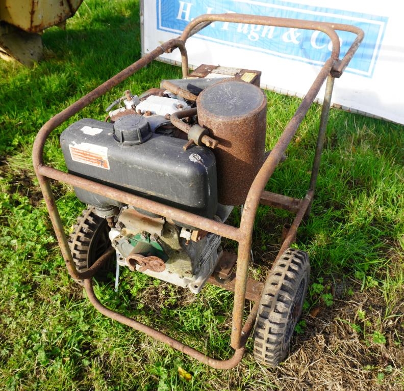 Old diesel generator